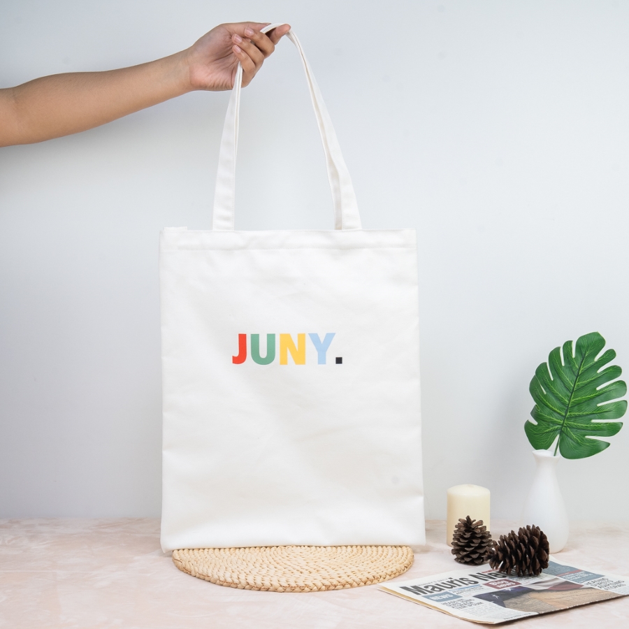 กระเป๋าผ้าแคนวาส JUNY มินิมอล - Juny Official Store